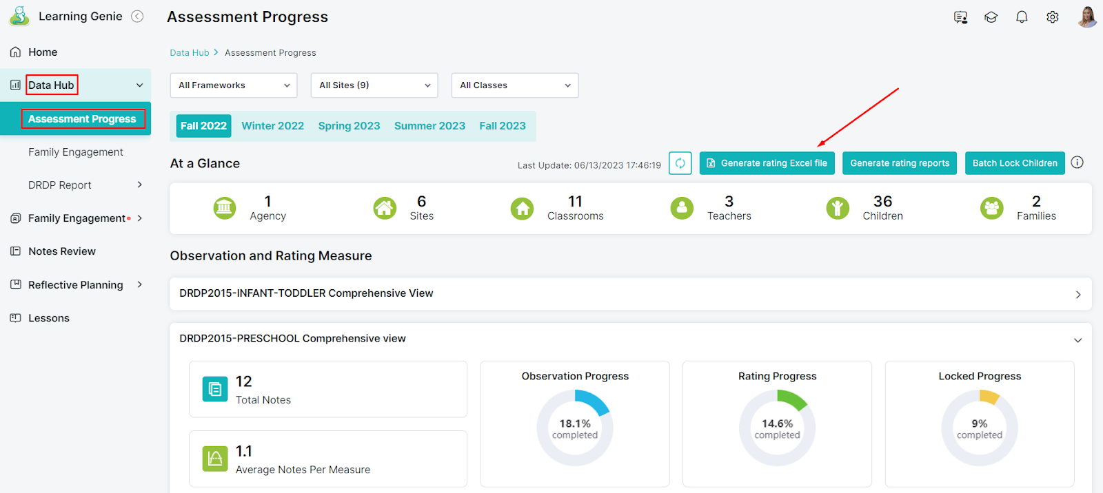 How to Generate a Rating Excel File in Learning Genie – Learning Genie