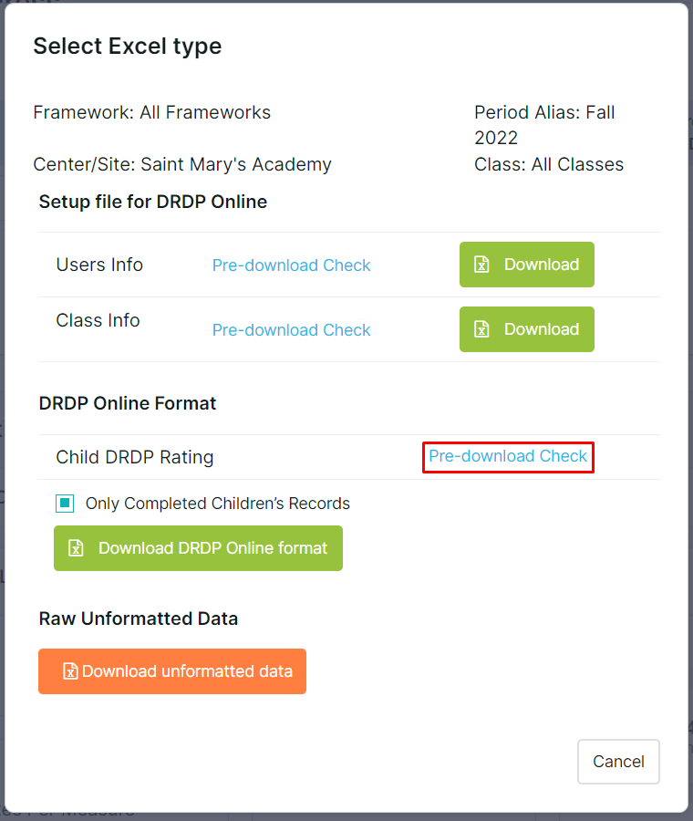 How to Generate a Rating Excel File in Learning Genie – Learning Genie